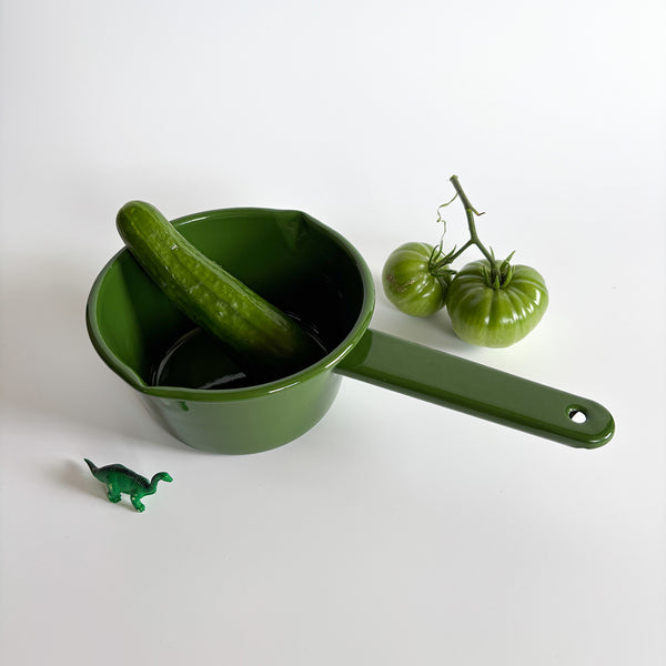 Hunter Green Enamel Collection - The Waste-Free Home