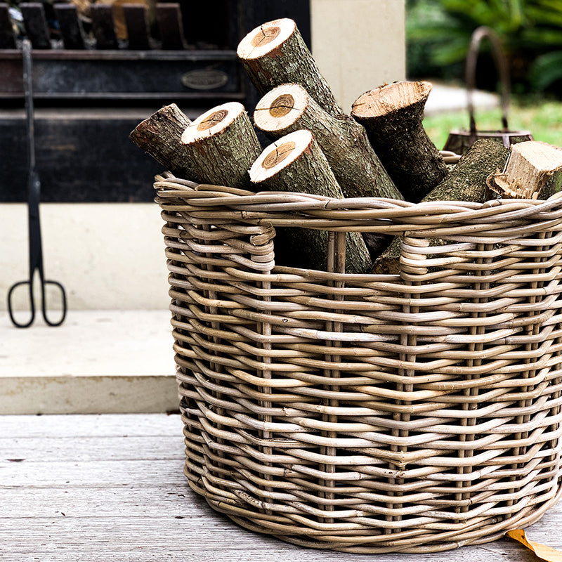 LARGE RATTAN BASKET - The Waste-Free Home