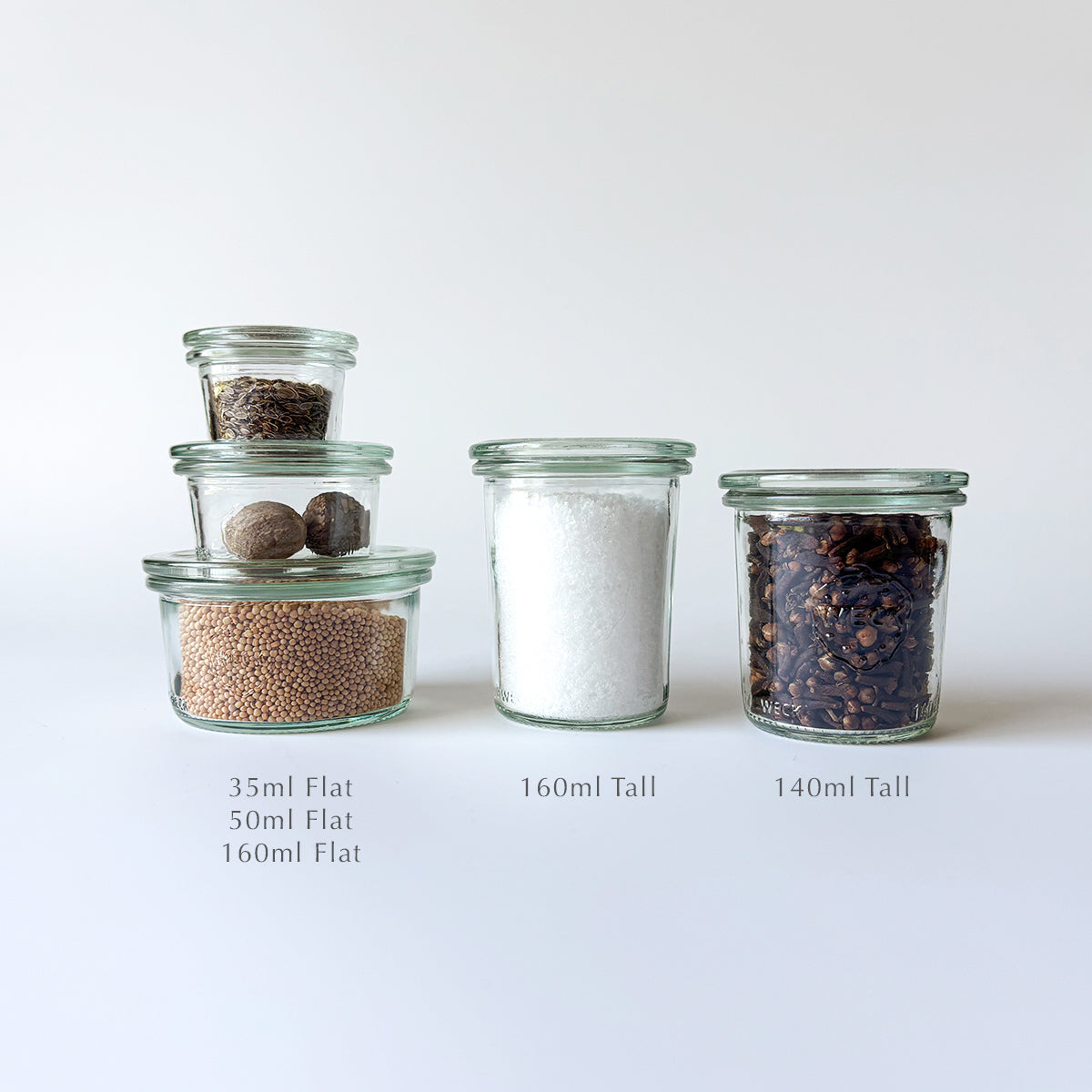 WECK MINI MOLD JARS - The Waste-Free Home