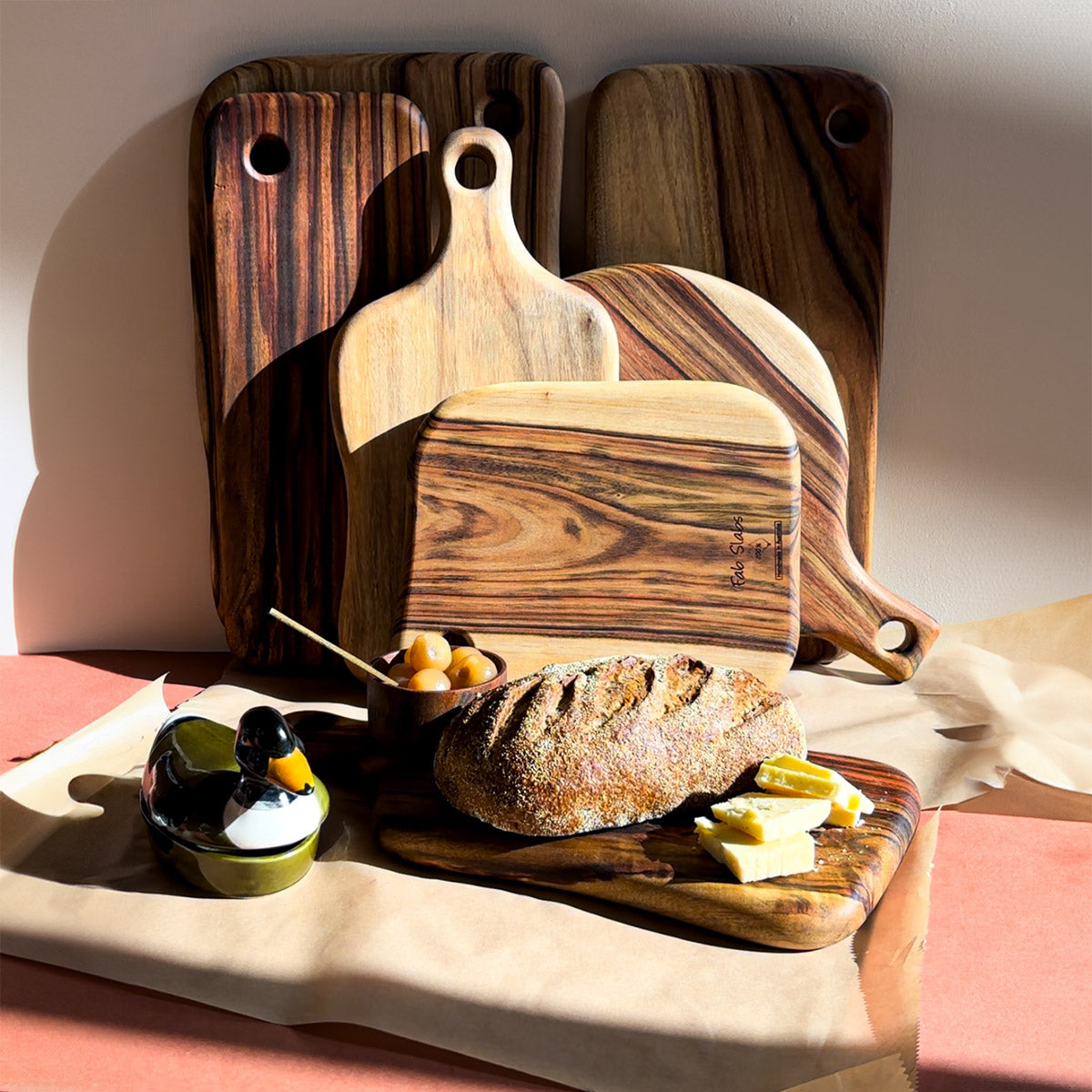 Fab Slabs Antibacterial Chopping Boards - The Waste-Free Home