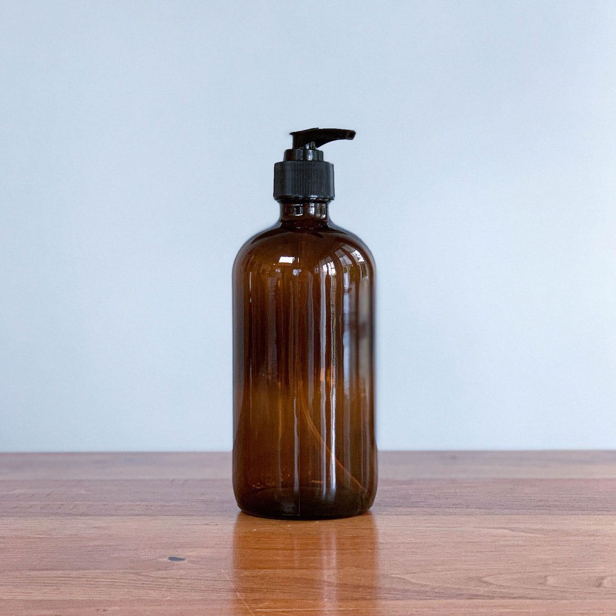 AMBER GLASS PUMP BOTTLES - The Waste-Free Home