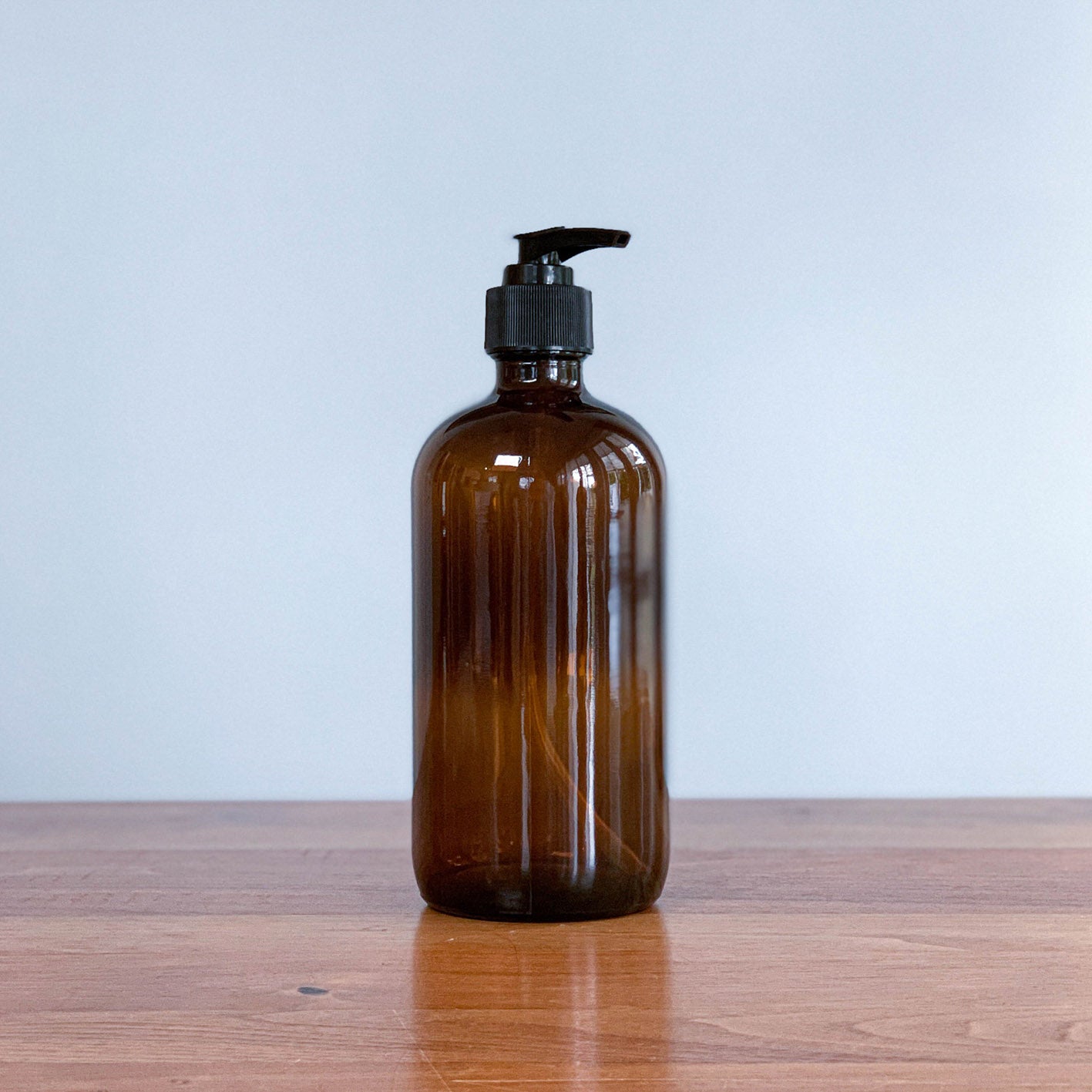 AMBER GLASS PUMP BOTTLES - The Waste-Free Home